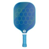 China Light Glass Carbon Fiber Pickleball Racket Set 2 Rackets 4 Balls USAPA PP Honeycomb Core for sale