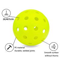 China Indoor 26 Hole Pickleball Lightweight For All Ages 5-80  USAPA Approved for sale