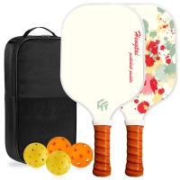 China Glass Fiber Pickleball Paddle with PP Honeycomb Core and Non-Slip Frosted Surface for sale