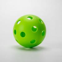 China Custom PE Orange Outdoor Pickleballs 40 Hole High Elastic Outdoor Balls for sale