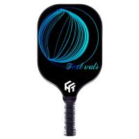 China Sandblasted Board Fiberglass Pickleball Paddles With PP Honeycomb Core USAPA Standard for sale
