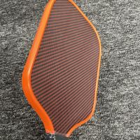 China Ergonomic 16mm Thermoformed Pickle Paddle with KVL Carbon Fiber and PP Honeycomb Core for sale