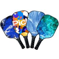 China ODM Carbon Fiber Surface Pickleball Paddle Custom Logo Pickleball Racquet Set for sale