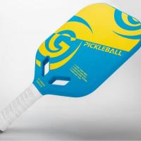 China Integrated Forming Pickleball Paddle with Carbon Fiber Thermoforming and Water Label for sale