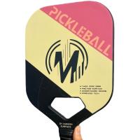 China Integrated Forming Pickleball Paddle with Carbon Fiber Thermoforming and Water Label for sale
