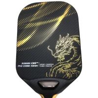 China 210g±10g Weight 3K T700 Carbon Fiber Thermoforming Pickleball Paddle with 16mm PMI Core for sale