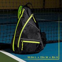 China Waterproof Pickleball Sling Bag Custom For Sports / Tennis Racquet for sale