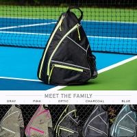 China Waterproof Pickleball Sling Bag Custom For Sports / Tennis Racquet for sale