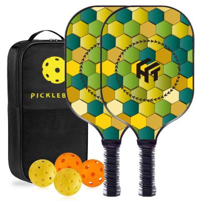 China Customized Graphite Carbon Fiber Pickleball Paddle With Aramid Core OEM ODM for sale