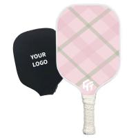 China Customized Graphite Carbon Fiber Pickleball Paddle With Aramid Core OEM ODM for sale
