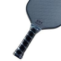 China 18K Pickleball Paddle Black Customizable Pickleball Paddle USA Approved for sale