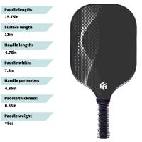 China USAPA Approved Pickleball Racquet Made with Durable Fiberglass Material 200-260G for sale