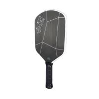 China Custom Hot-Pressed Rough Frosted Pickleball Paddle with 10.7mm Handle Circumference for sale