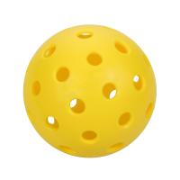 China 74mm Yellow Pickleball Balls Outdoor High Elasticity With 40 Holes USAPA Approved for sale