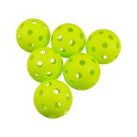 China 72MM PE Injection Molding Pickleball Balls For Indoor / Outdoor Sports USAPA Approved for sale