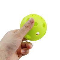 China 72MM PE Injection Molding Pickleball Balls For Indoor / Outdoor Sports USAPA Approved for sale