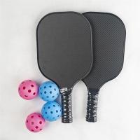 China Custom Logo Elongated Pickleball Paddle T700 Carbon Fiber USA PAP Approved for sale