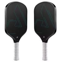 China Entertainment Pickleball Paddle with T700 Carbon Fiber Technology and PU Handle Leather for sale