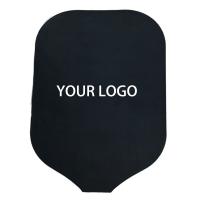 China LOGO Custom Training Pickleball Paddle Carbon Fiber Panel With Rough Surface for sale