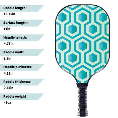 China USAPA Approved 13mm Thick Graphite Carbon Fiber Pickleball Paddle for Age Group 5-80 for sale