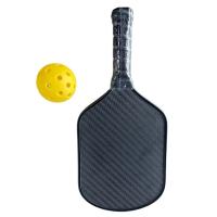 China Hot Pressing 3K Twill Carbon Fiber Pickleball Paddle 16mm For Adult Players for sale