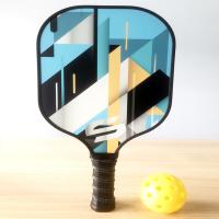China Glass Fiber Indoor Pickleball Paddles 14mm Polypropylene Honeycomb Core Pickleball Racket Set for sale