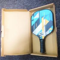 China 125mm Handle Fiberglass Pickleball Paddles 230g  With Non Slip Surface for sale