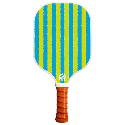 China Custom Logo end Fiberglass Pickball Paddle with Honeycomb PP Core and USAPA Approval for sale