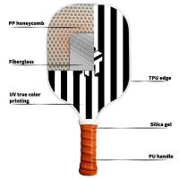 China Glass Fiber UV True Color Printing Pickleball Paddle for 5-80 Age Group Customization for sale