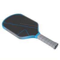 China 41.9cm Length Customizable T700 Carbon Fiber Pickleball Paddle with 16mm PP Honeycomb Core for sale