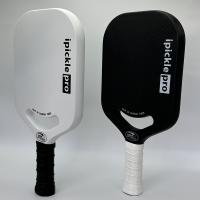 China 16mm Thick Surface 3K Carbon Fiber Thermoformed Pickleball Paddle with PP Honeycomb Core for sale