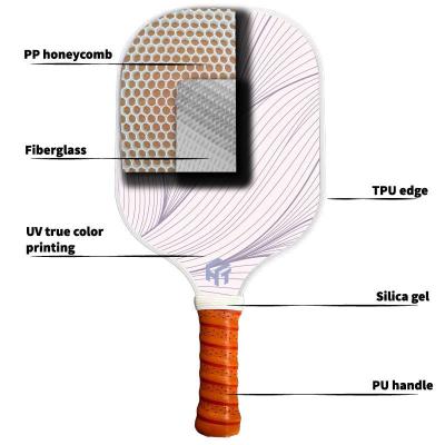 China 40*19.8*1.4 Length Pickleball Paddle with USAPA Professional Comfort PP Honeycomb Core for sale