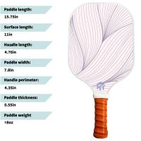 China 40*19.8*1.4 Length Pickleball Paddle with USAPA Professional Comfort PP Honeycomb Core for sale