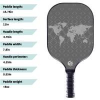China 5-80 Age Group Pickleball Paddle Set with Glass Fiber Paddle and PP Honeycomb Core for sale