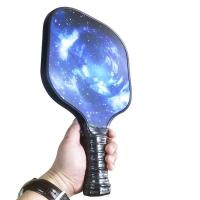 China 40CM Length Raw Pickleball Paddle  With Non Slip Breathable PU Handle for sale