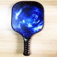 China PP Honeycomb Core Glass Fiber Pickleball Paddle Custom With 110mm Handle Grip Circumference for sale