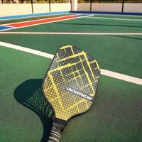 China USA Pickleball Approved PP Honeycomb Core Fiberglass Paddle Set 1 Bag 2 Rackets 4 Balls for sale