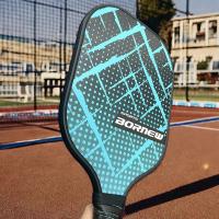 China 400*200*10MM Glass Fiber Pickleball Paddle Set 2 Paddles 4 Balls and 1 Bag Affordable for sale