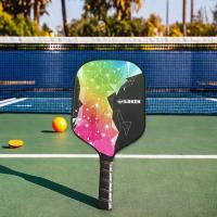 China 11.5mm Handle Circumference T700 Glass Fiber Pickleball Paddle with PP Honeycomb Core for sale
