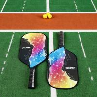 China 11.5mm Handle Circumference T700 Glass Fiber Pickleball Paddle with PP Honeycomb Core for sale