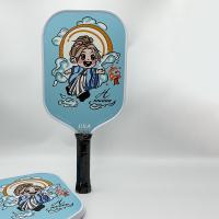 China Higooo Persius Shape Cute Fiberglass Pickleball Paddle 418*190*13mm for Entertainment for sale