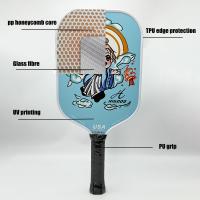 China Higooo Persius Shape Cute Fiberglass Pickleball Paddle 418*190*13mm for Entertainment for sale