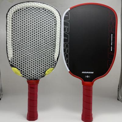 China Agassi Pro Carbon Fiber Pickleball Paddle USAPA Approved 16mm Core for sale