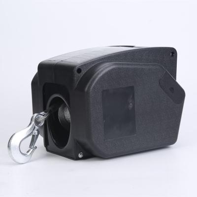 China Portable 2000LB 12V Remote Towing Hitch Electric Trailer Winch 6ft/Min for sale
