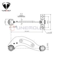 China Vehicle Control Arm Auto Suspension Parts For Ford Edge Car Spare Parts BT4Z5500 for sale
