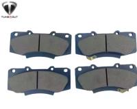 China OE Standard Low Noise Long Service Life Front Brake Pad Set Semi-metallic Brake Pads for Toyota Hilux for sale
