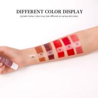 China Natural Nourishing Mineral Lip Butter Balm Gel Packaging for Female Custom Logo Lip Plumper Gloss Private Label Lip Tint for sale