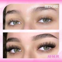 China 10 Pairs Cat Eye Lash Strips Faux Mink Natural Lashes 6D Eyelashes Full Strip Style Lash Extensions for sale