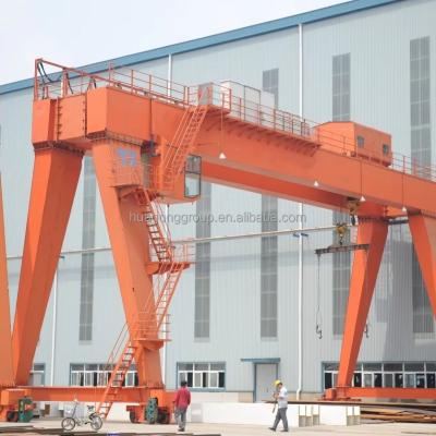 China Customized Span Double Beam Mobile Gantry Crane with 50 Ton Lifting Capacity for Construction Sites for sale
