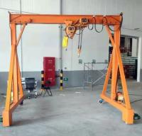 China Electric Mobile Portable Adjustable Mini Gantry Crane without Rail Mounted for sale
